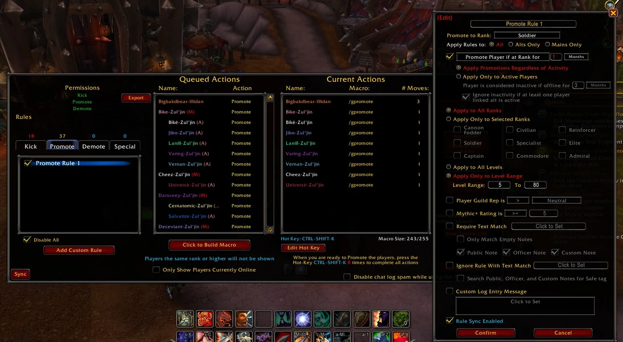 Guild Roster Manager